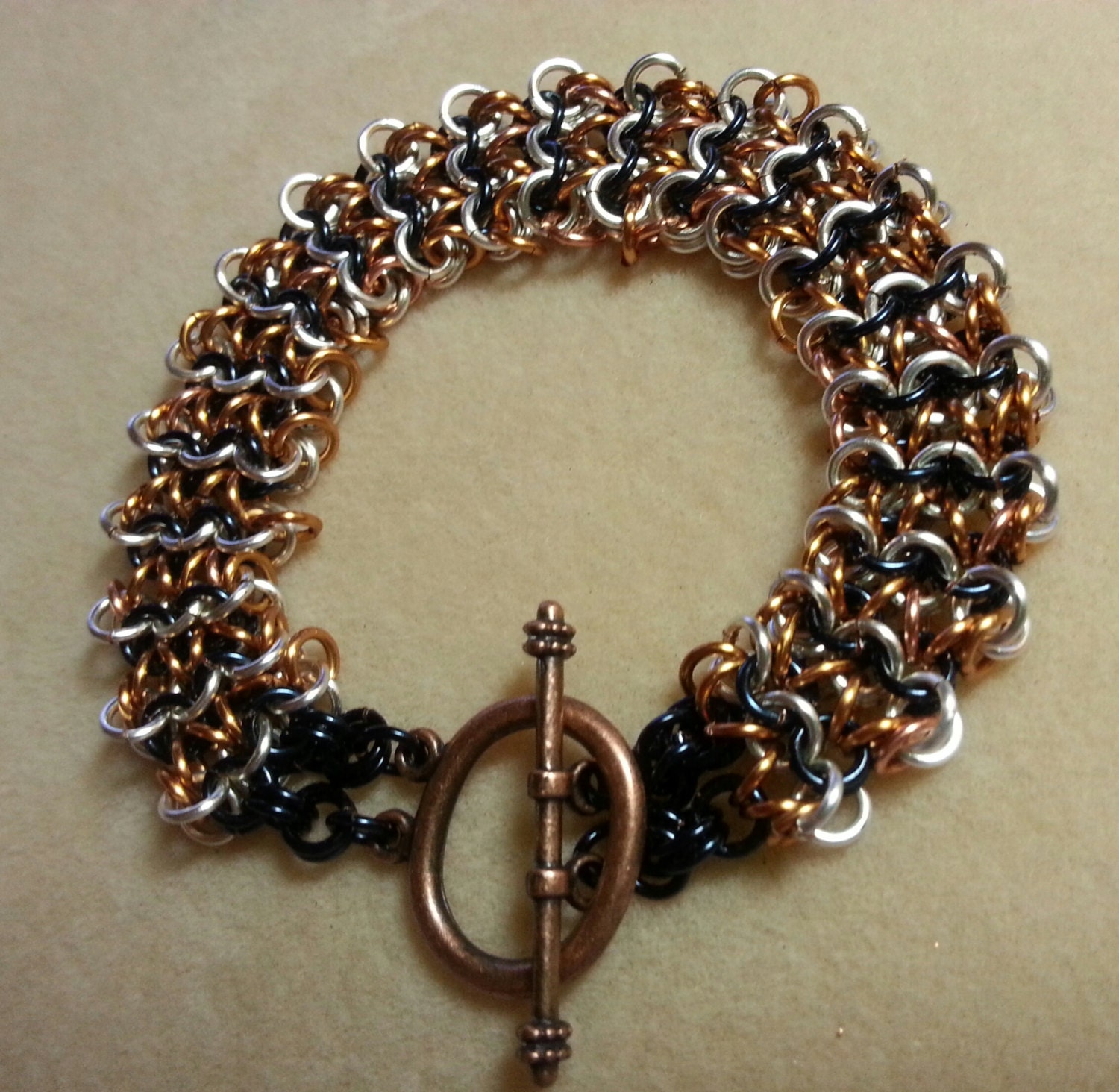 A Tutorial for Coyote Maille Chainmaille Weave - Etsy