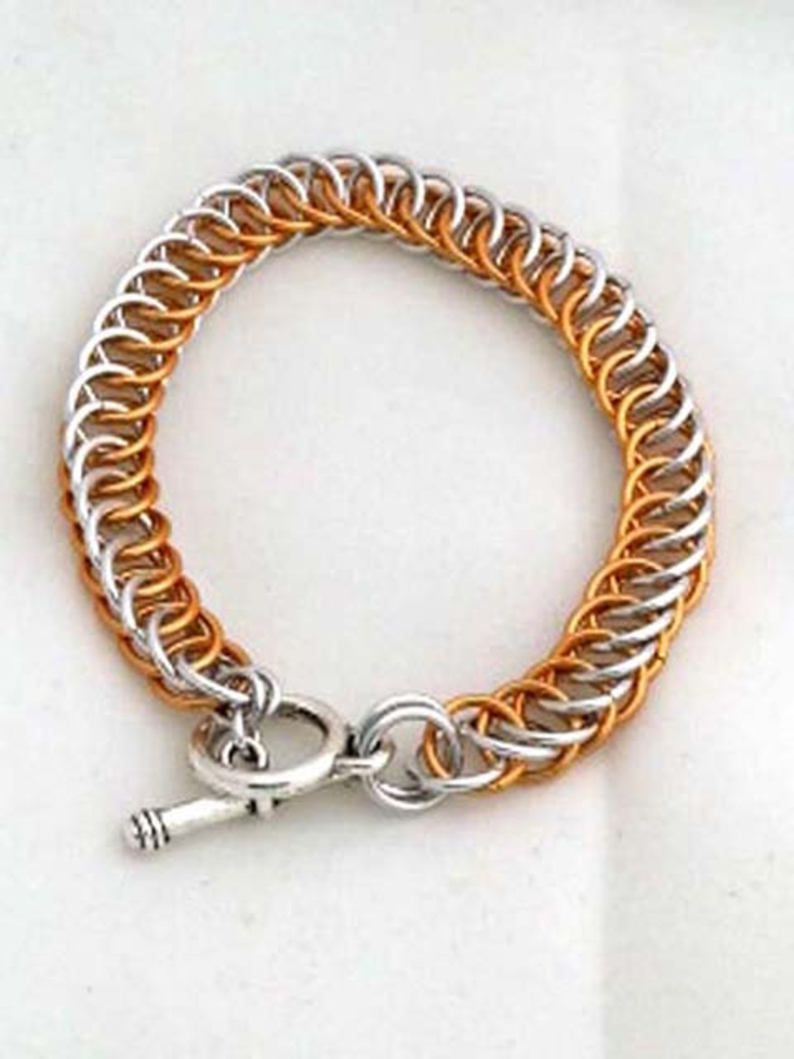 Half Persian 4 in 1 Chainmaille Tutorial With Easy Start - Etsy