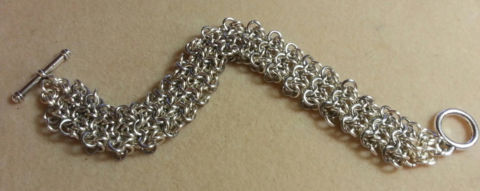 A Tutorial for Coyote Maille Chainmaille Weave - Etsy
