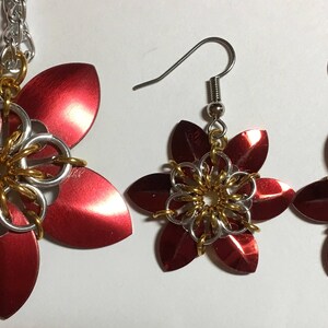 Tiny Scale Flower Chainmaille Tutorial - Etsy