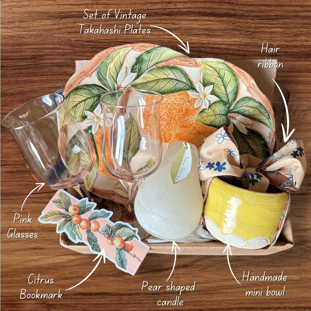 Citrus Kitchen Gift Box Set Housewarming or Birthday Gift - Etsy