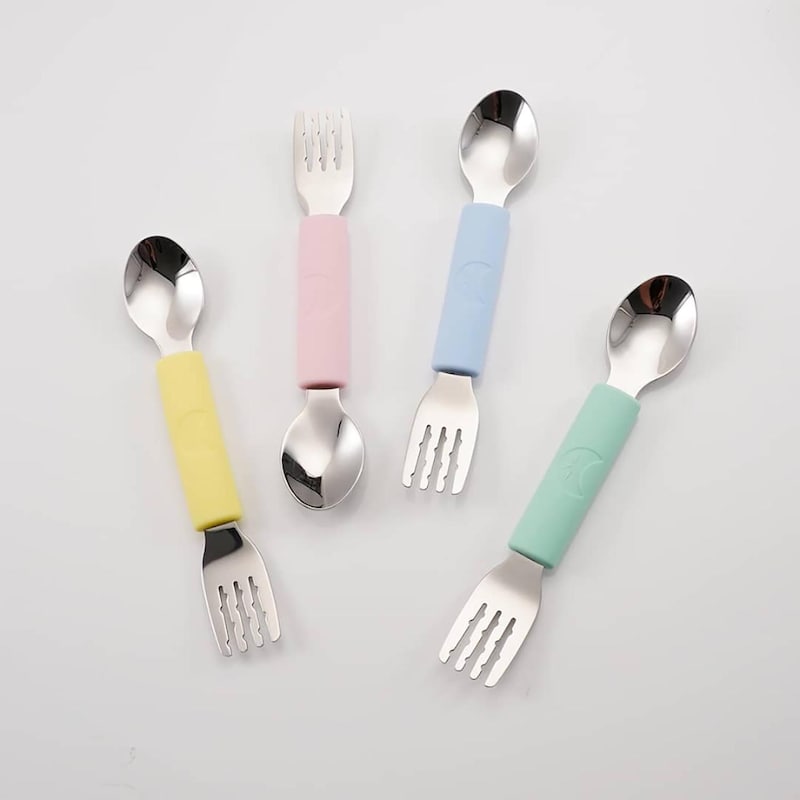 Kids Fork and Spoon Set - Etsy