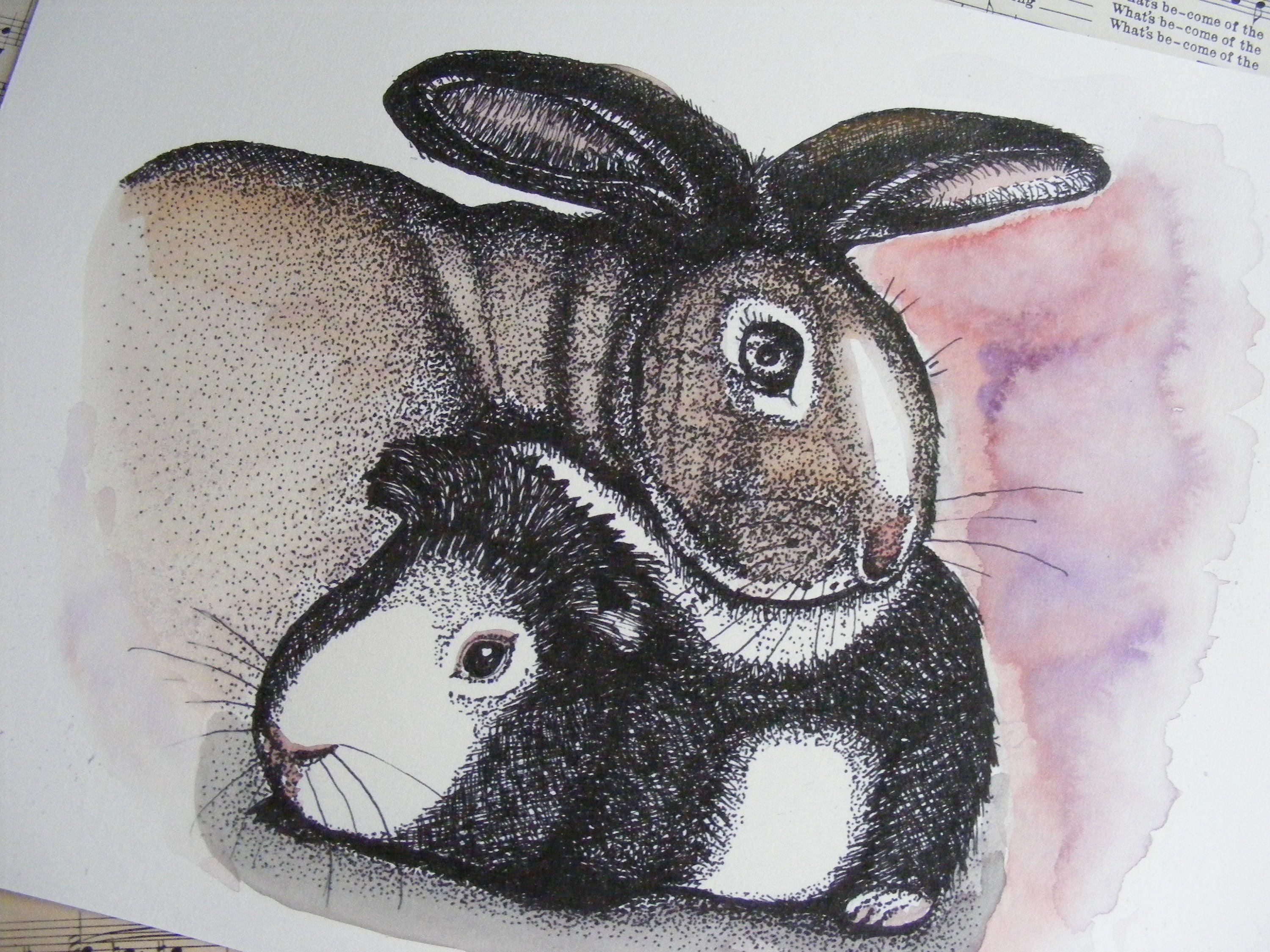 Guinea Pig Painting Guinea Pig Art ORIGINAL Watercolor | Etsy