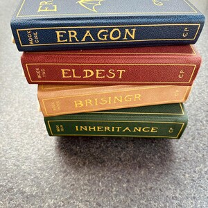 Re-bound Eragon Book Series - Inheritance Cycle - Etsy