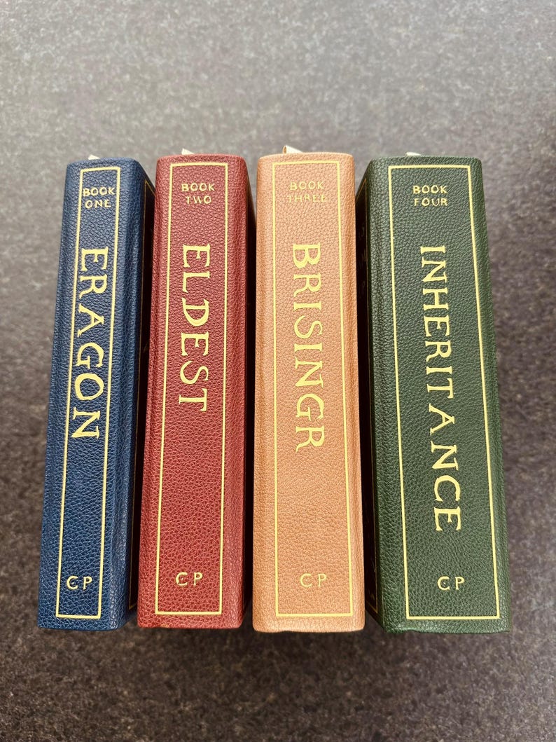 Re-bound Eragon Book Series - Inheritance Cycle - Etsy