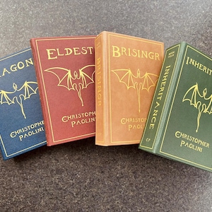 Re-bound Eragon Book Series - Inheritance Cycle - Etsy