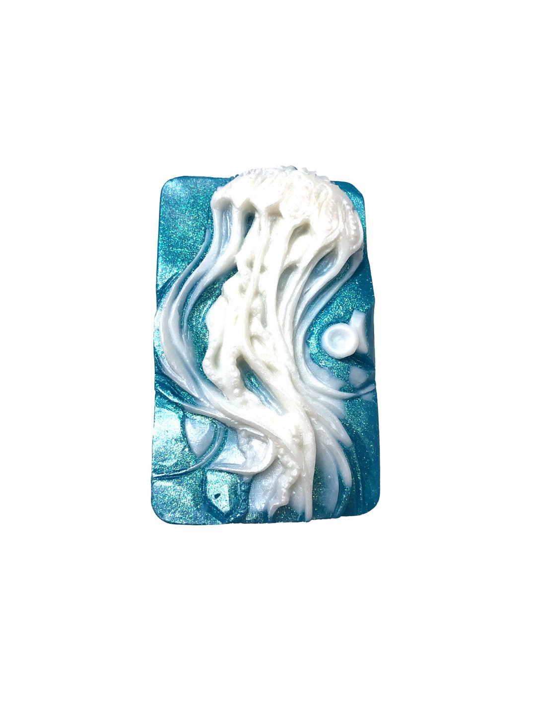 Jellyfish Soap, Ocean Creatures, Medusa Soap, Glitter Soap, Bar Soap ...