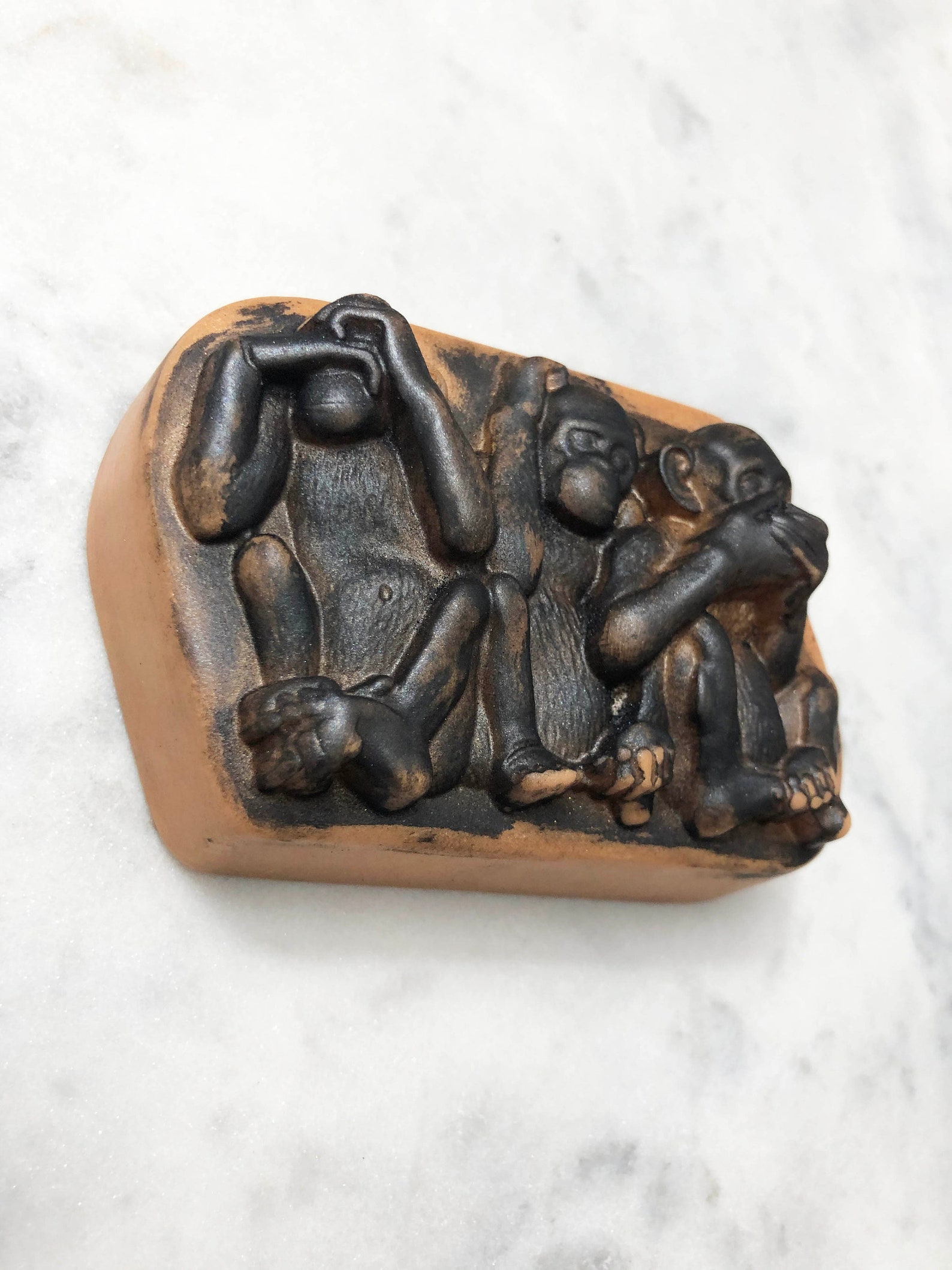 Three Wise Monkeys Soap, Guest Soap, See No Evil, Hear No Evil, Speak ...