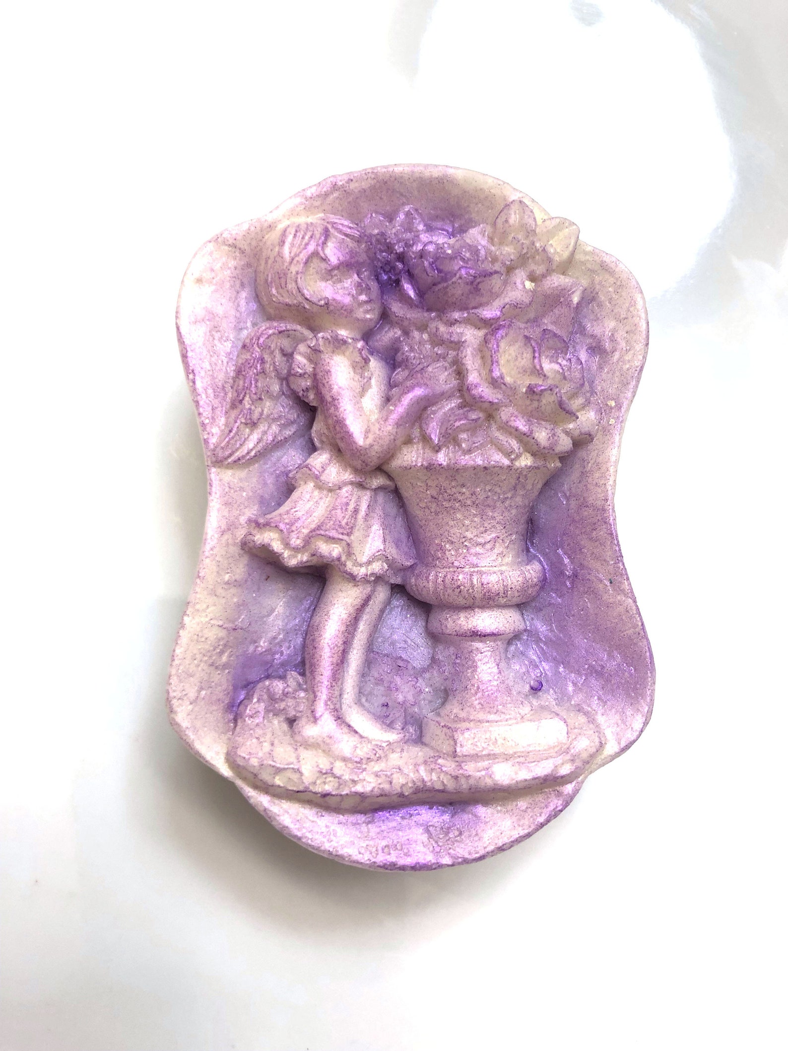 Angel Soap, Angel Wings Cherub Soap, Topiary Soap, Bar Soap, Mothers ...