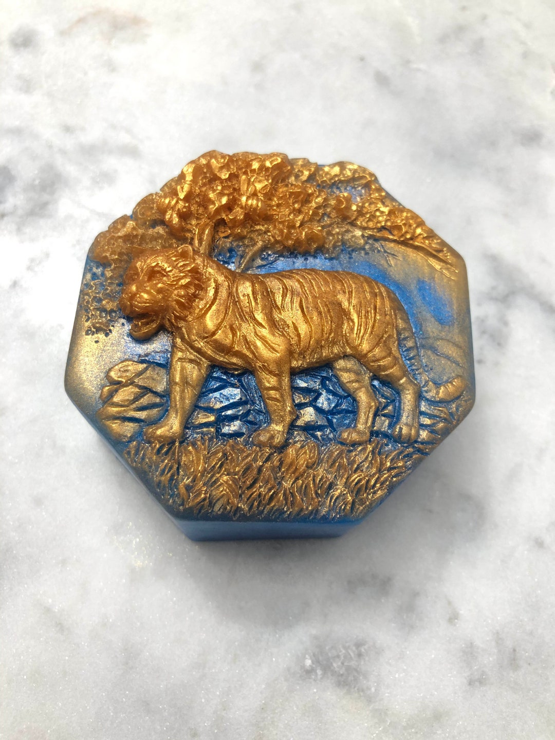 Handcrafted Tiger Soap - Safari Décor - Jungle Themed Gift - Etsy