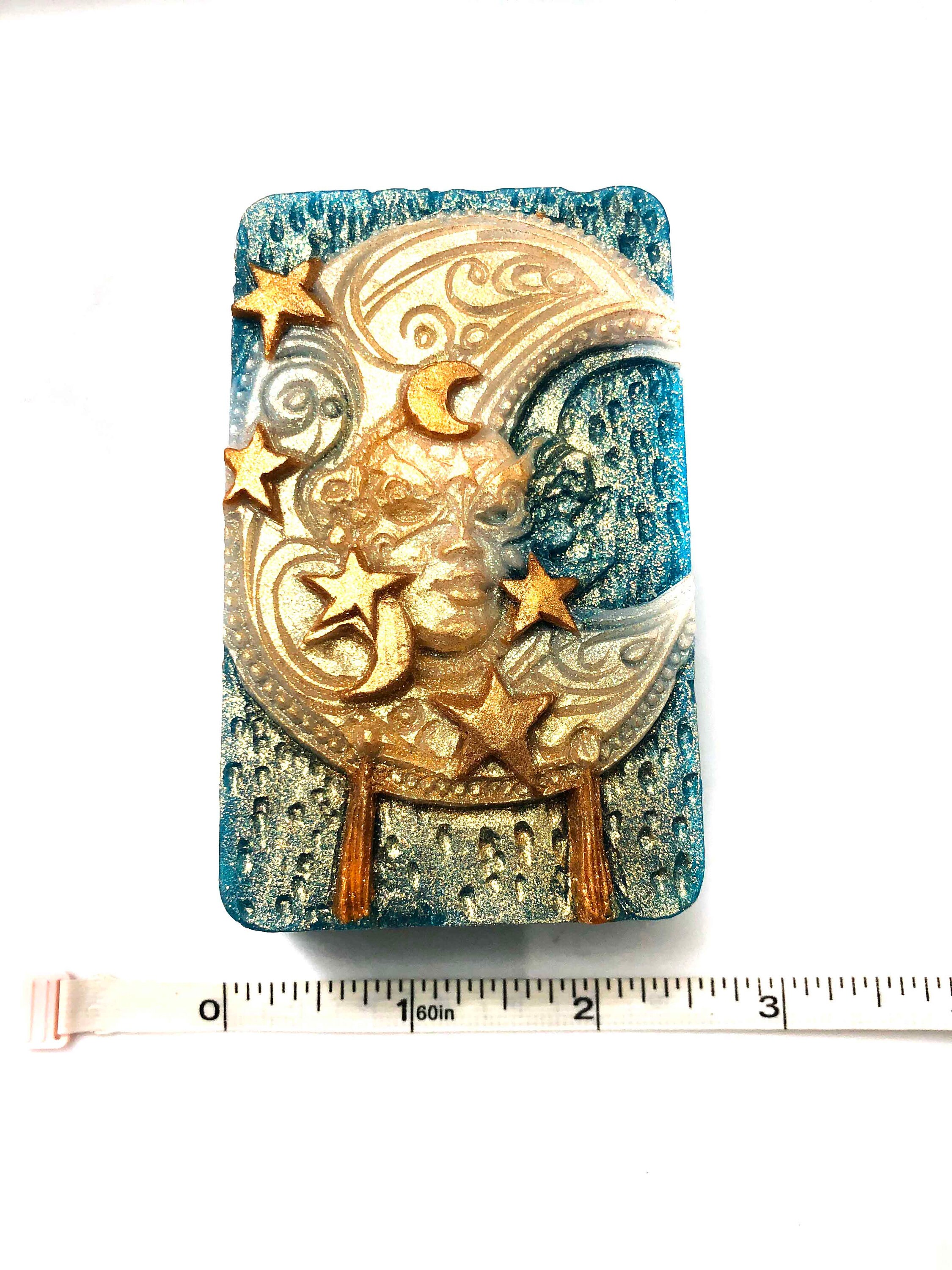 Moon Soap Celestial Soap Moon Goddess Glitter Soap Gift | Etsy