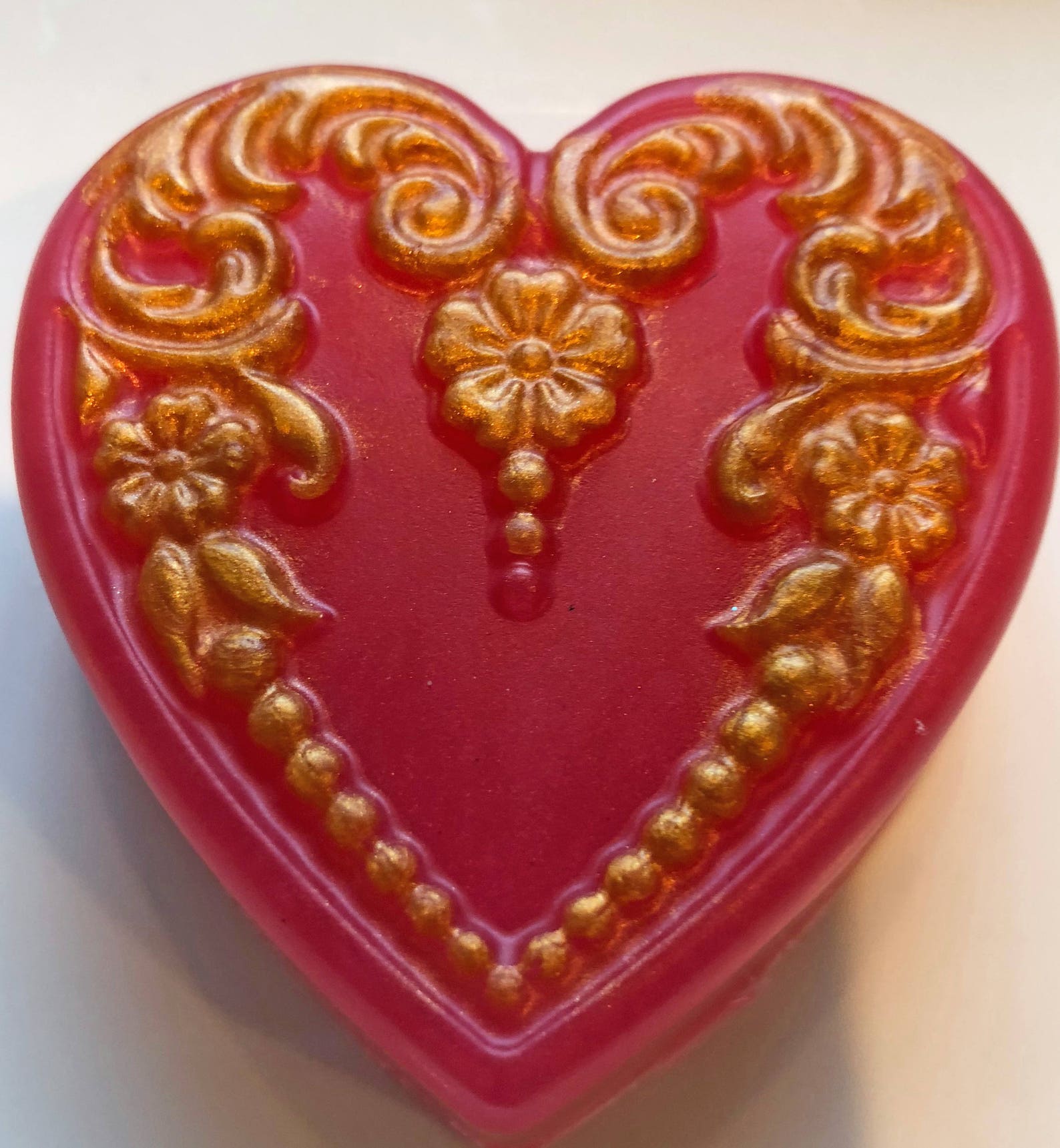 Heart Soap Handmade Soap Heart Valentine Heart Gift Soap | Etsy