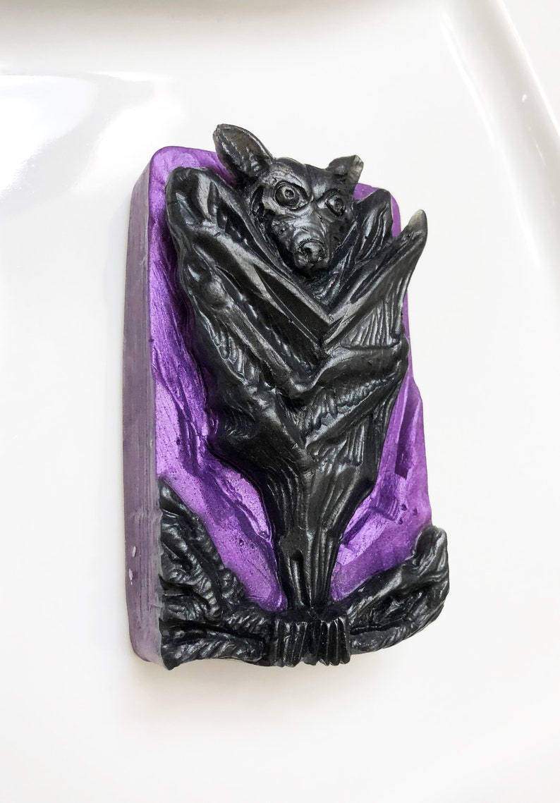 Bat Soap, Black Bat, Halloween Soap, Black Soap, Halloween Decor ...