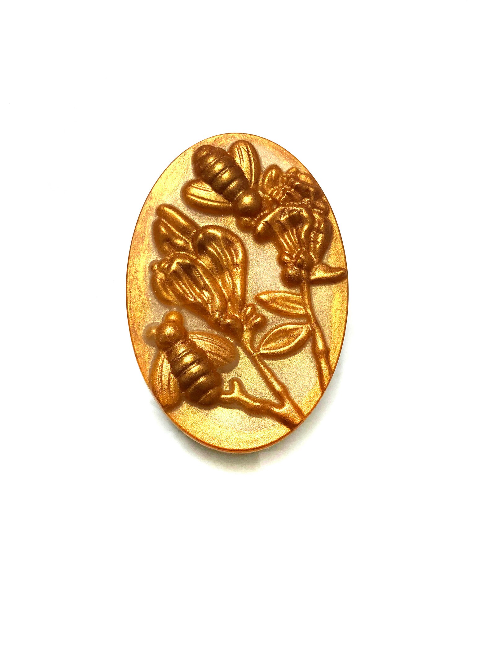 Bee Soap Oval Honey Bee Soap Honey Bee Decor Mother's | Etsy