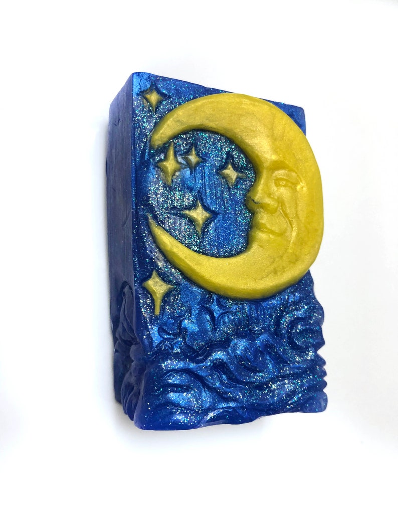 Moon Soap Lunar Soap Celestial Soap Crescent Moon Moon and - Etsy