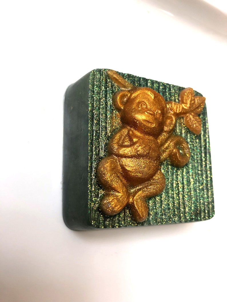 Monkey Soap Jungle Soap Wild Animal Decor Child's Soap - Etsy