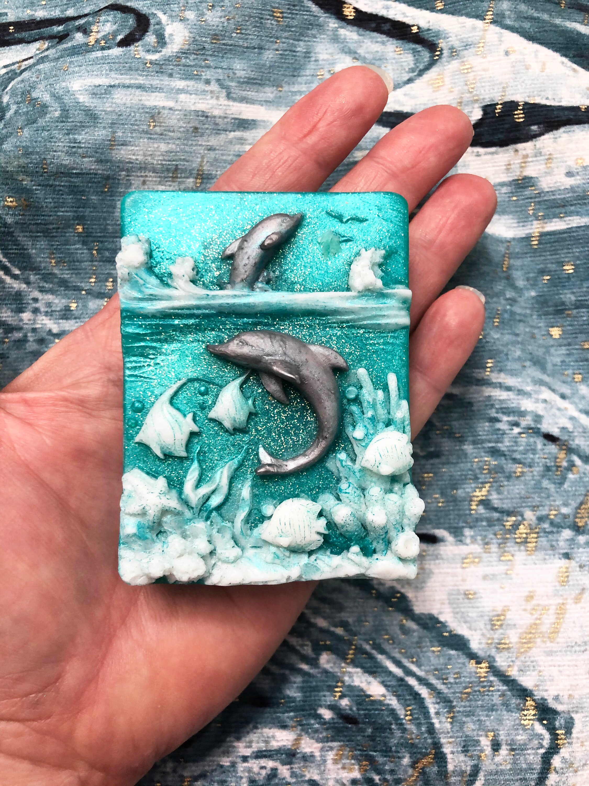 Dolphin Soap Ocean Decor Beach House Decor Dolphins Soap | Etsy