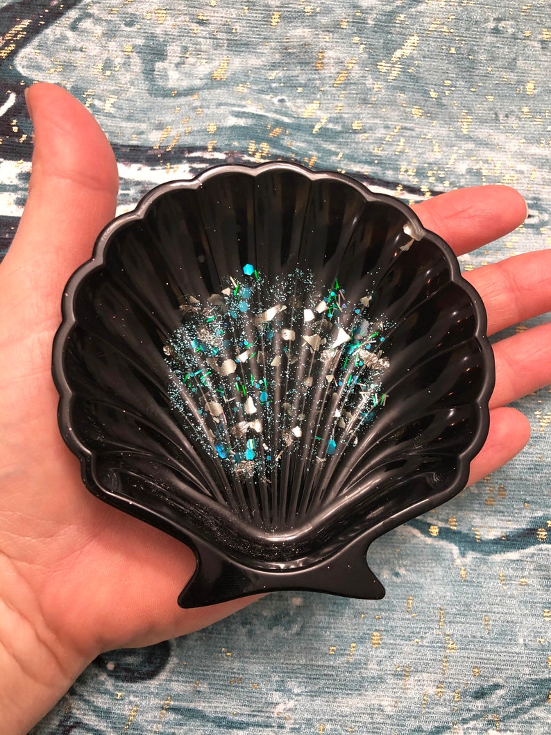 Soap Resin Display Dish Made in the USA Black and Blue - Etsy