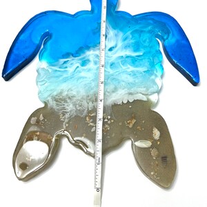 Sea Turtle Resin Tray, Turtle Gifts, Ocean Scene Resin Gifts, Beach ...