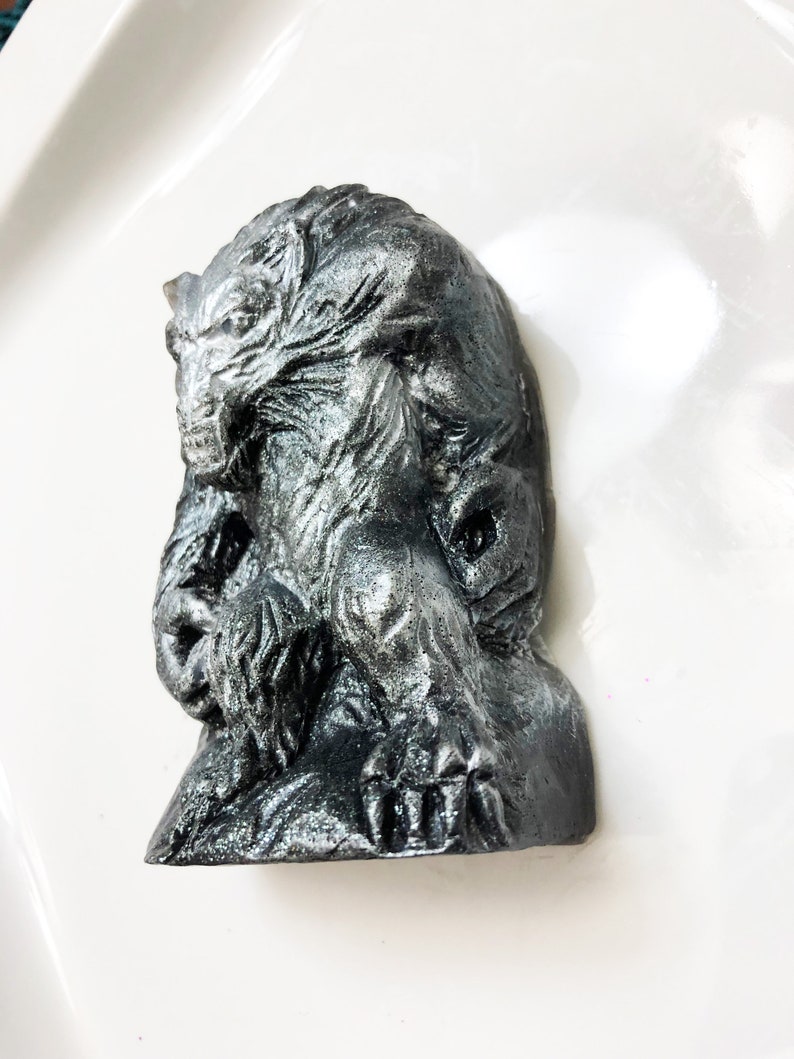 Werewolf Soap Fenrir Halloween Soap Rabid Wolf Glitter | Etsy