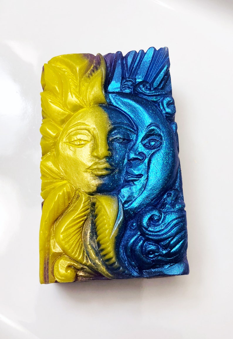 Sun and Moon Sun Soap Moon Soap Celestial Solstice - Etsy