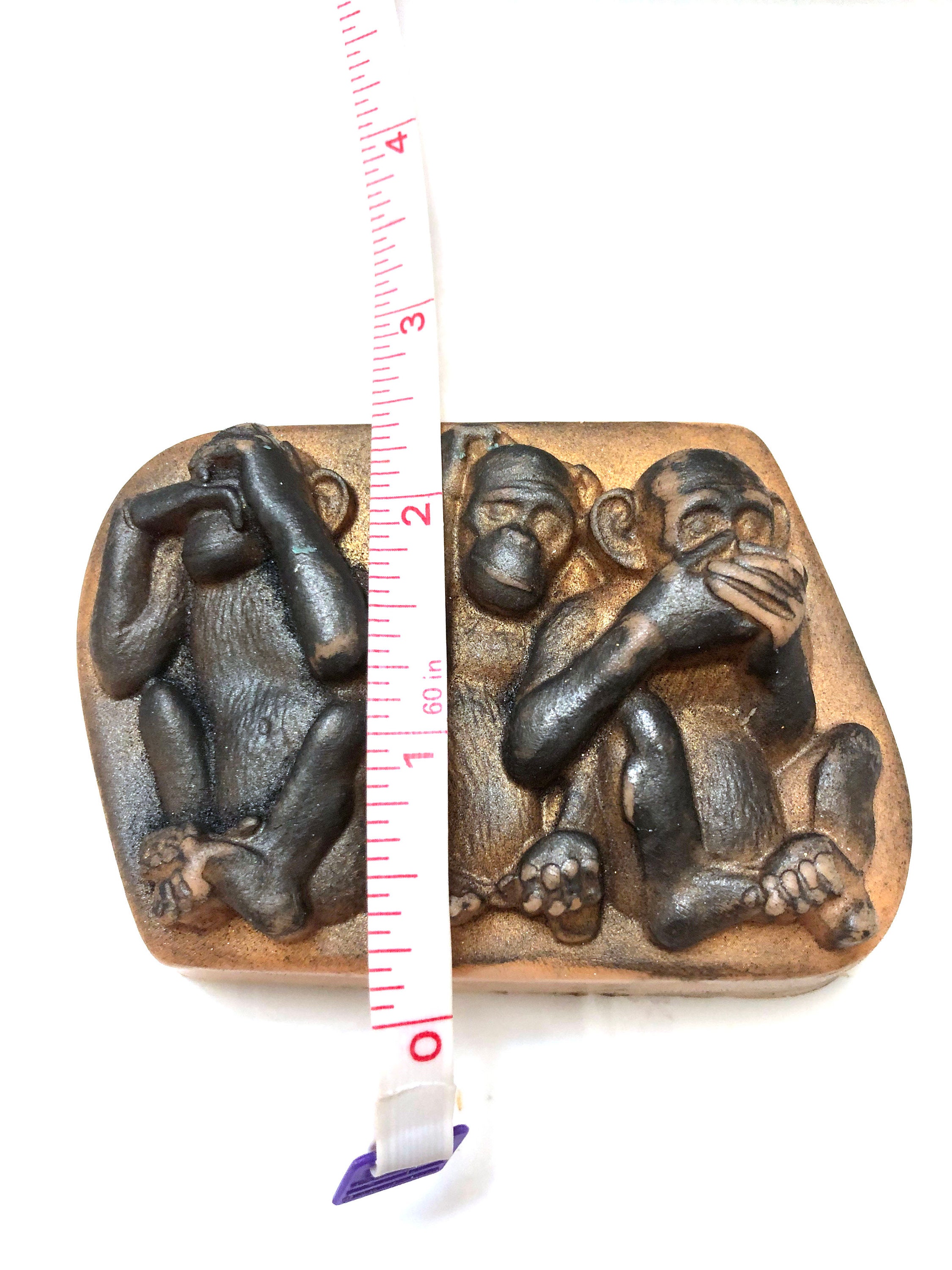 Three Wise Monkeys Soap, Guest Soap, See No Evil, Hear No Evil, Speak ...