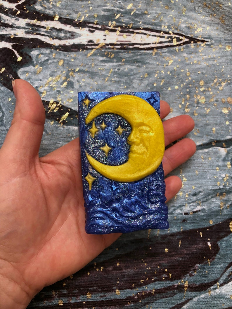 Moon Soap Lunar Soap Celestial Soap Crescent Moon Moon and - Etsy