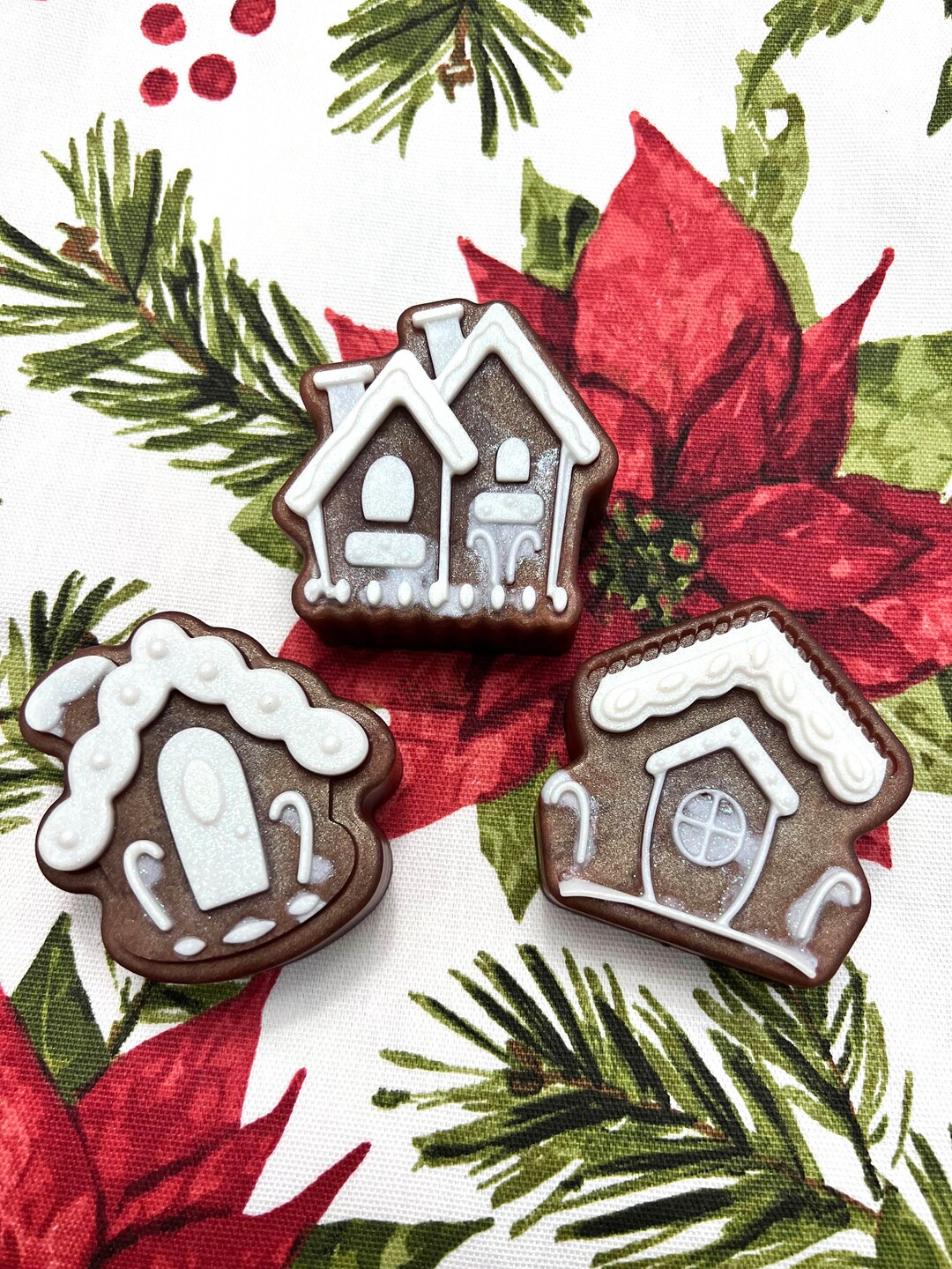 Gingerbread House Christmas Stocking Stuffers, Guest Sized Holiday Soap ...