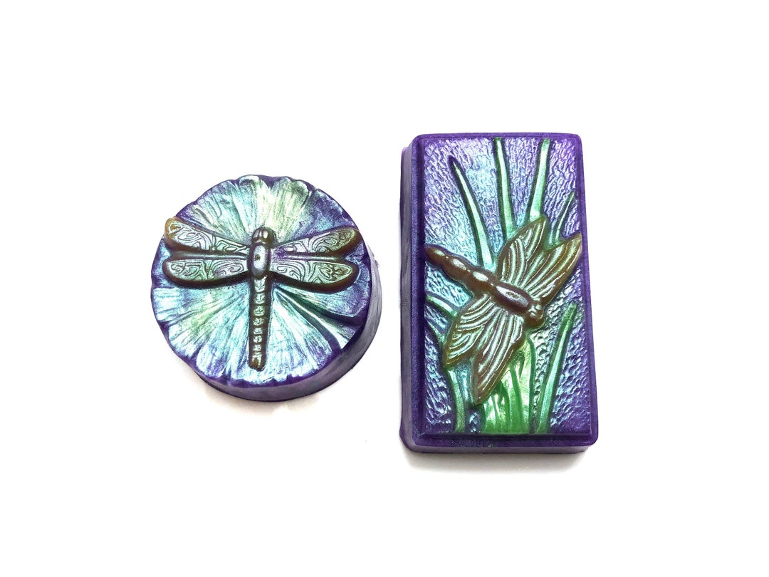 Dragonfly Soap, Garden Soap, Gift for Her, Gift for Him, Dragonfly Decor, Bar Soap, Birthday ...