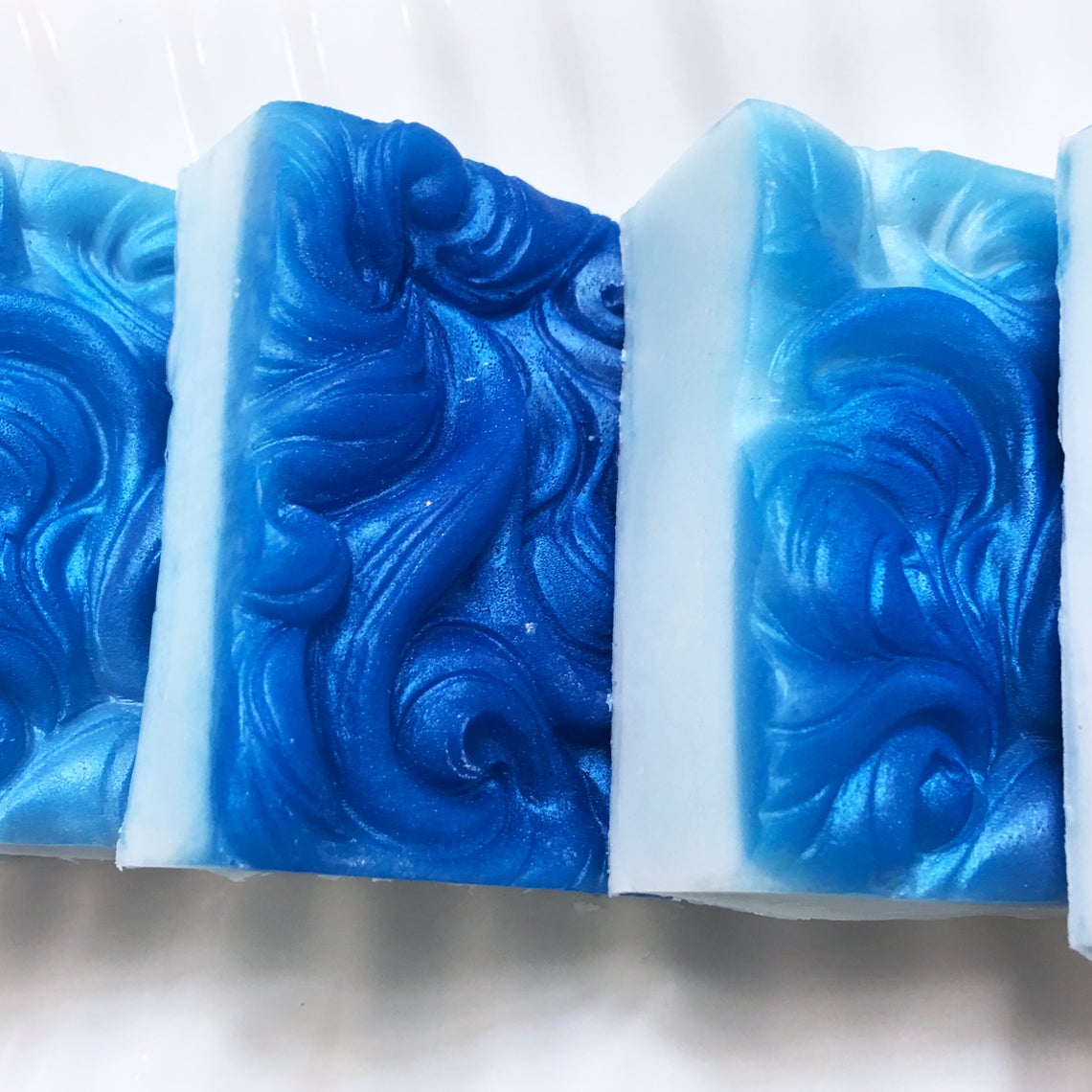 Bar Soap Blue Soap Glycerin Soap Bar Soap Vegan Soap. | Etsy