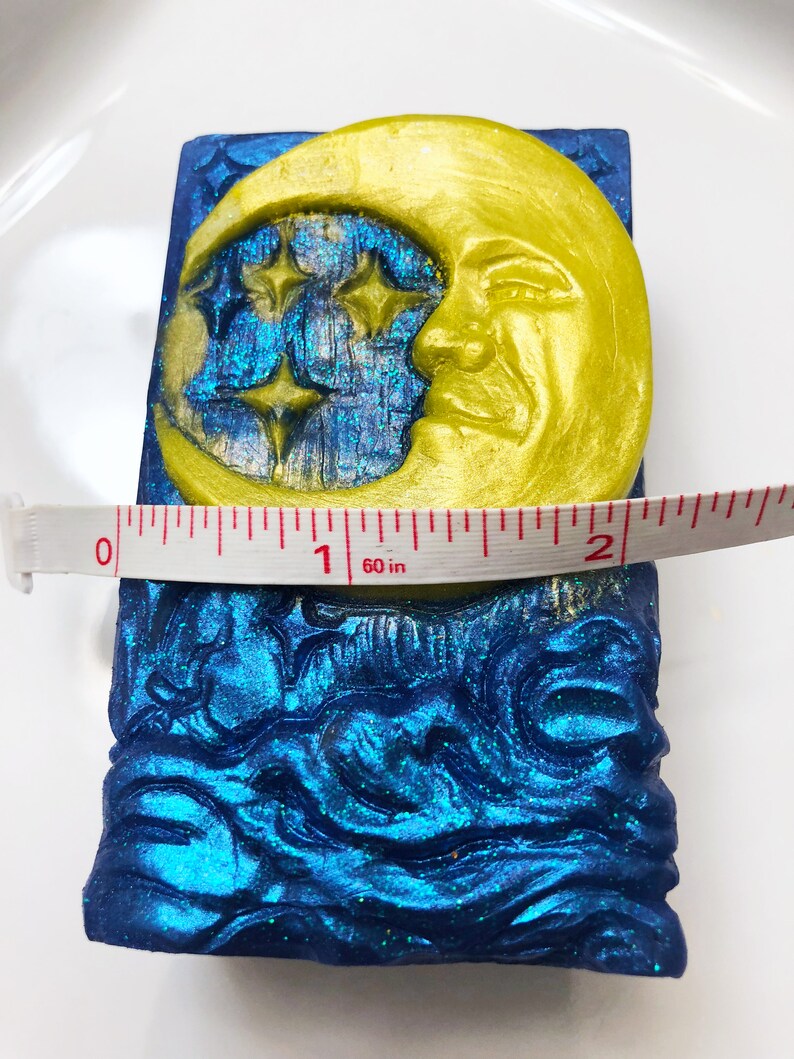 Moon Soap Lunar Soap Celestial Soap Crescent Moon Moon and - Etsy