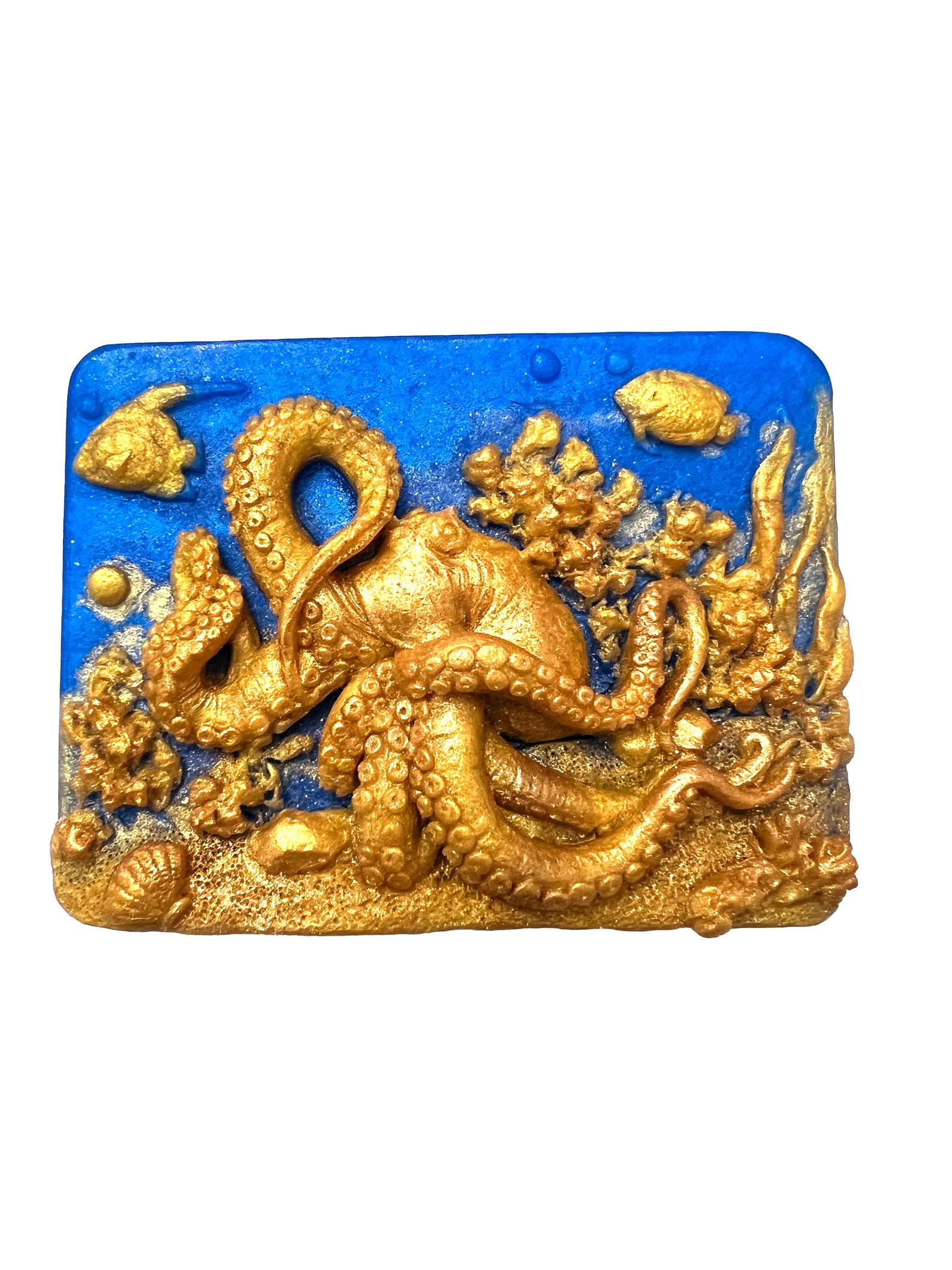 Octopus Soap Octopus Gold Shimmer Gift for Boyfriend Gift - Etsy