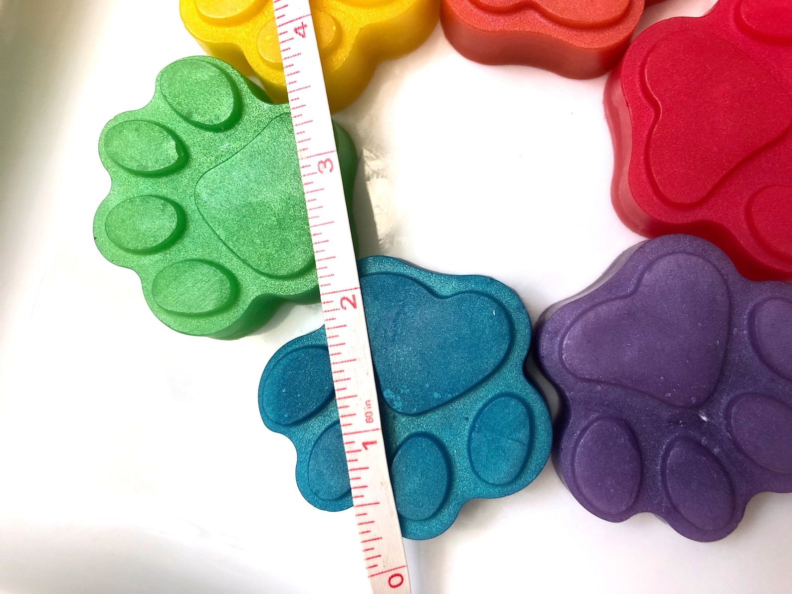 Paw Print Soap, 8 Piece, Party Favors, Gift Dog Lovers, Novelty Soap ...