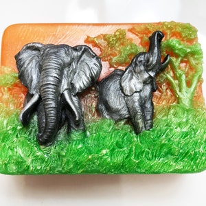 Elephant Soap, Handmade Soap, Safari Soap, Endangered Elephant, Gift ...