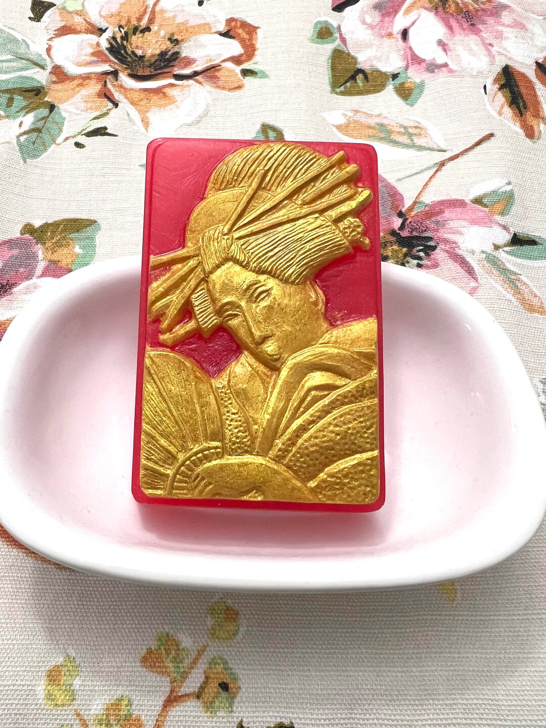 Geisha Soap | Custom Scent Color | Japanese Decor | Vegan & Cruelty ...