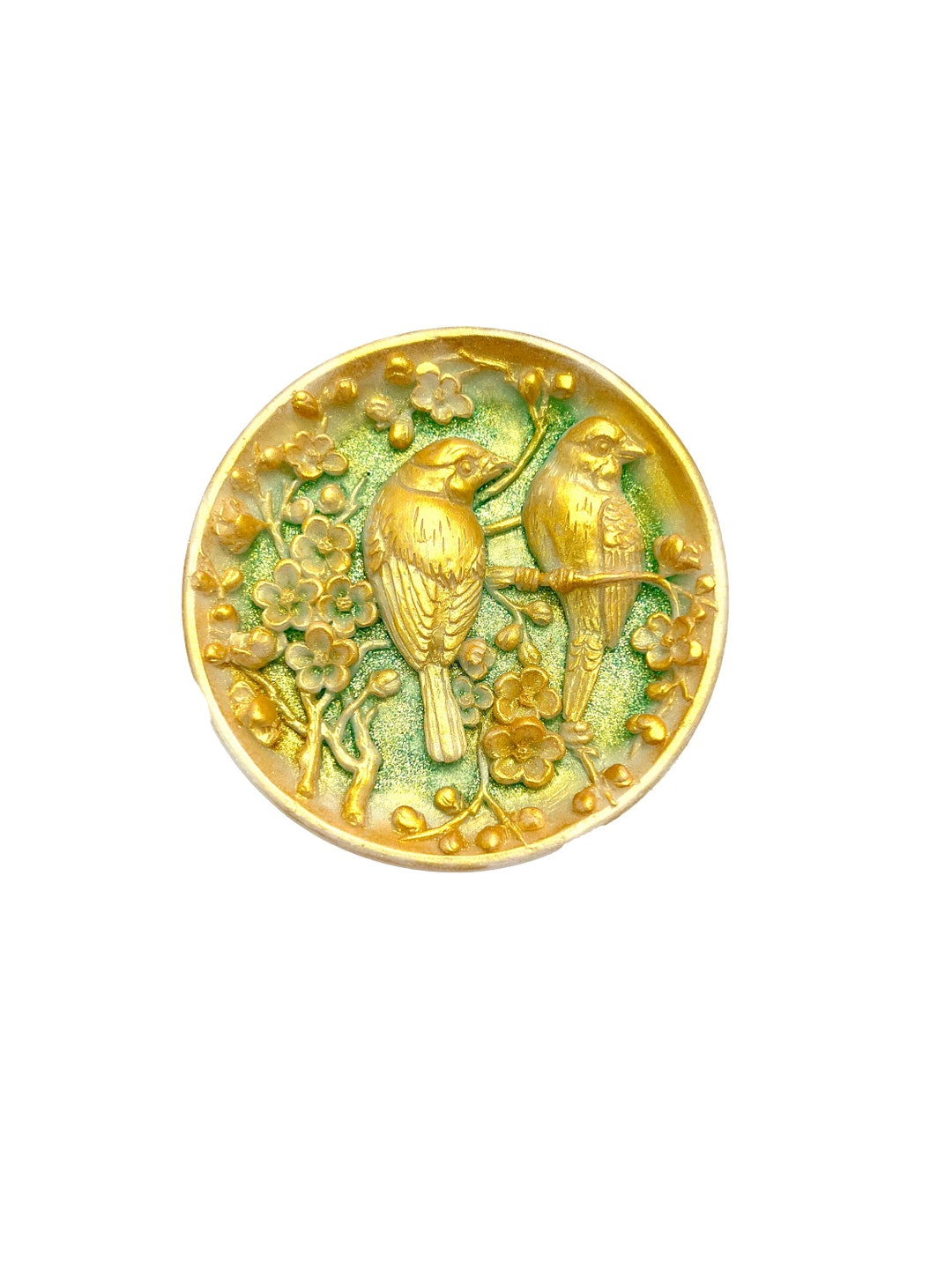 Bird Soap, Singing Bird, Glitter Soap, Garden Decor, Round Soap, Gift ...