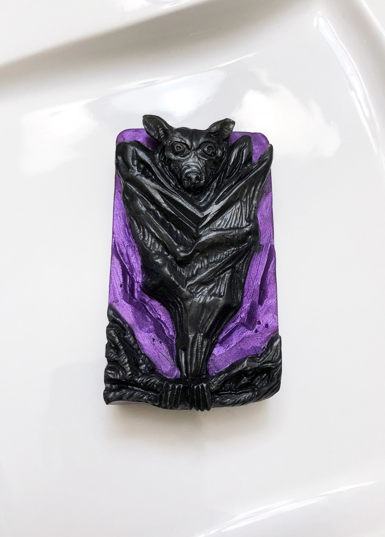 Bat Soap, Black Bat, Halloween Soap, Black Soap, Halloween Decor ...