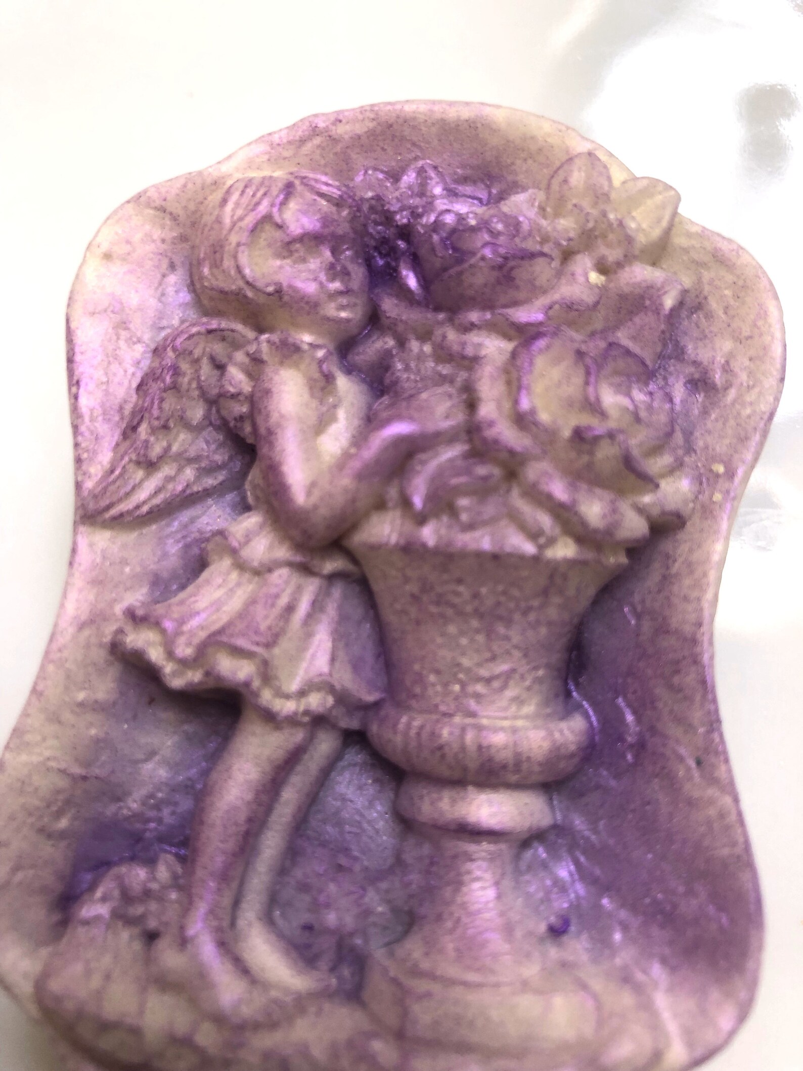 Angel Soap, Angel Wings Cherub Soap, Topiary Soap, Bar Soap, Mothers ...