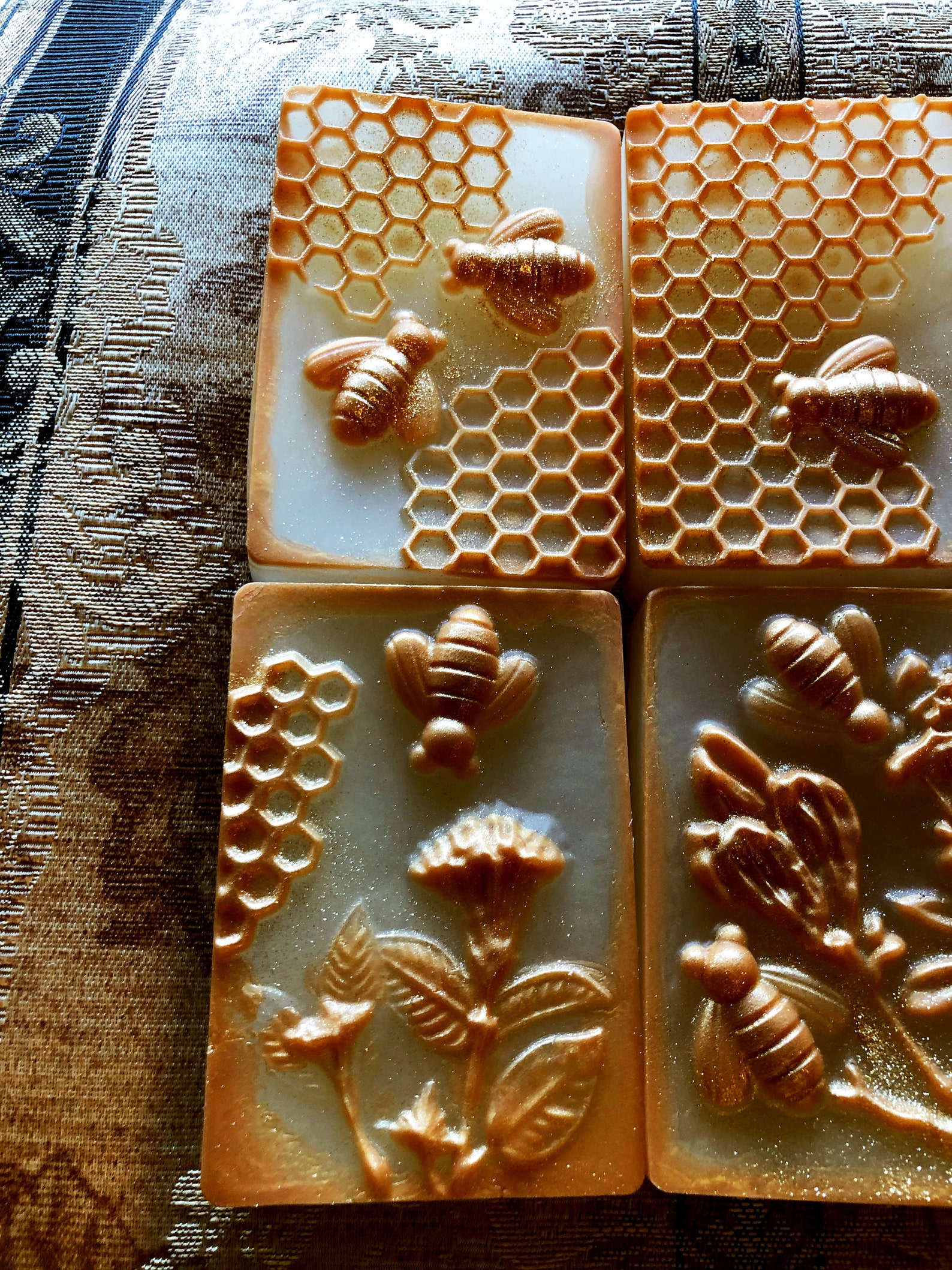 Bee Soap Rectangle Honey Bee Soap Honey Bee Decor | Etsy
