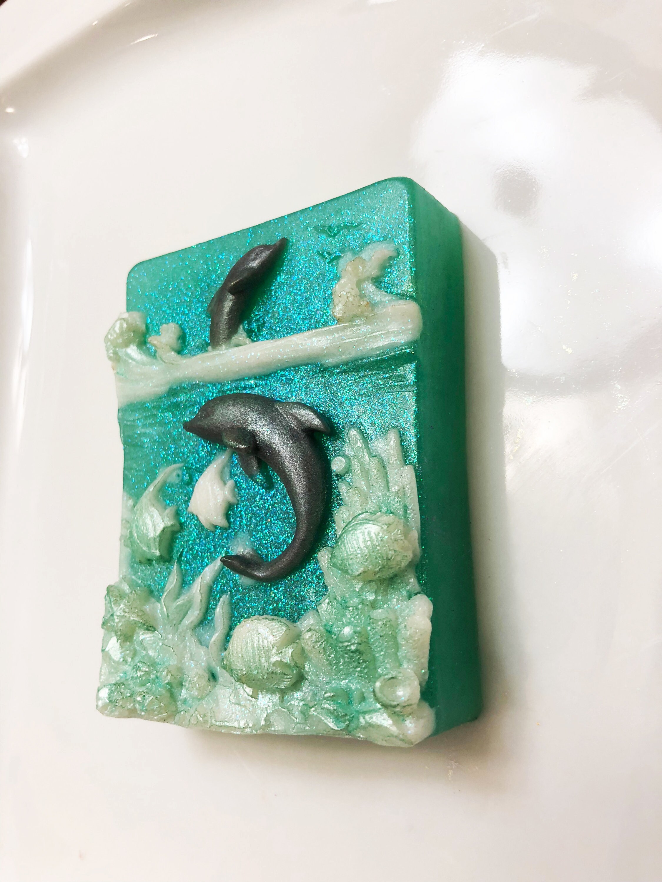 Dolphin Soap Ocean Decor Beach House Decor Dolphins Soap | Etsy