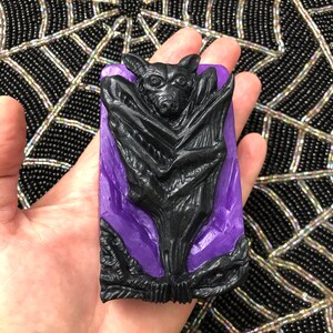 Bat Soap, Black Bat, Halloween Soap, Black Soap, Halloween Decor ...