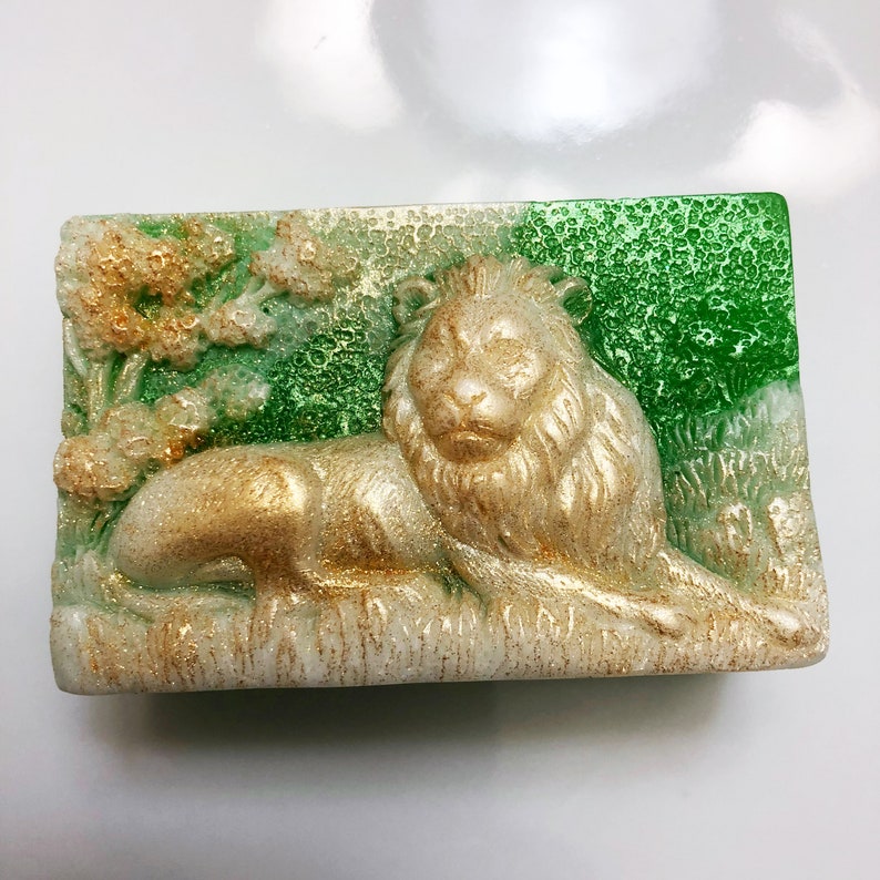 Lion Soap Safari Soap Simba Leo Vegan Soap Gift for Him - Etsy