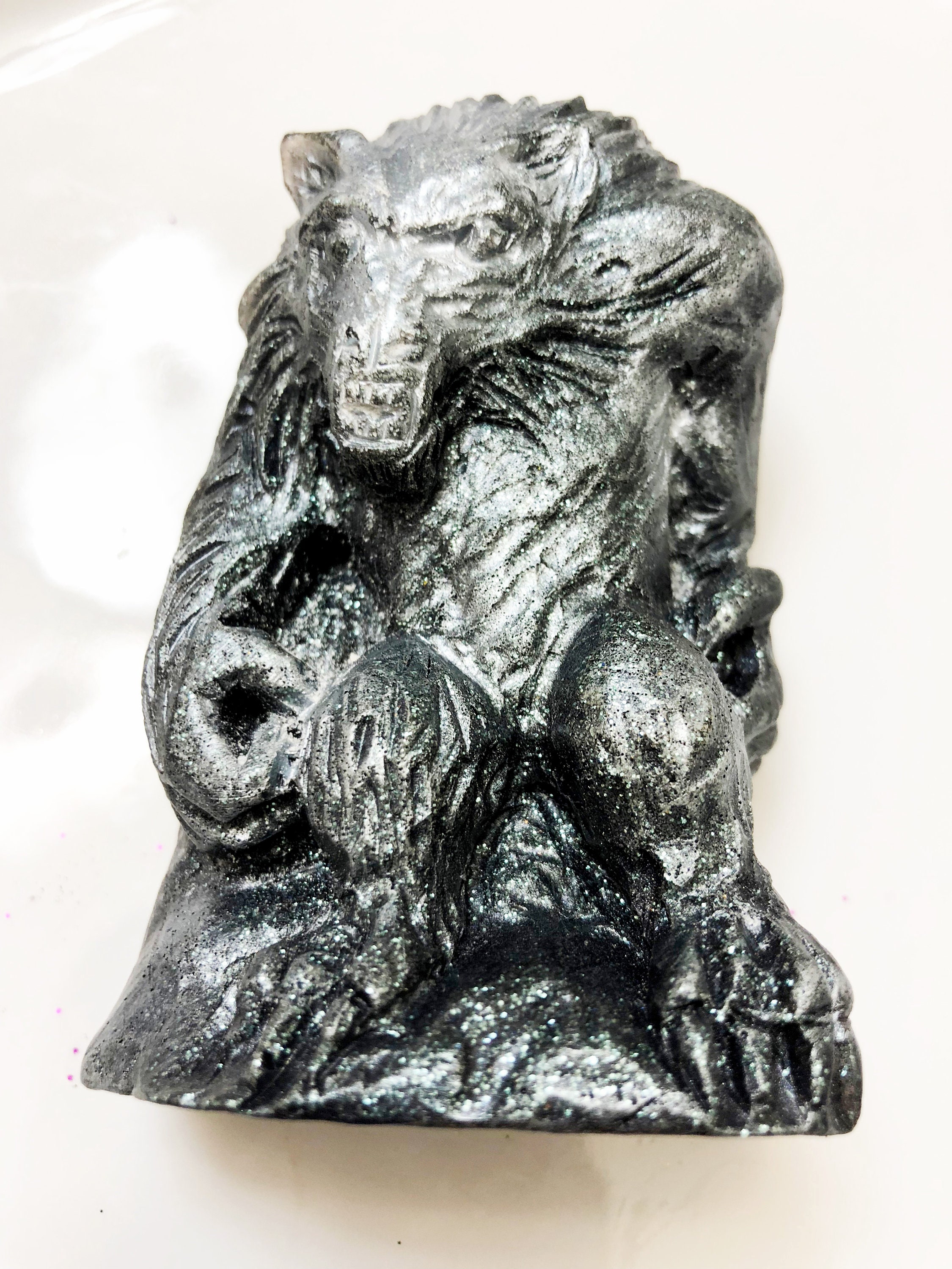 Werewolf Soap Fenrir Halloween Soap Rabid Wolf Glitter | Etsy