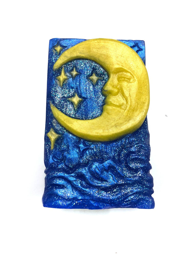 Moon Soap Lunar Soap Celestial Soap Crescent Moon Moon and - Etsy