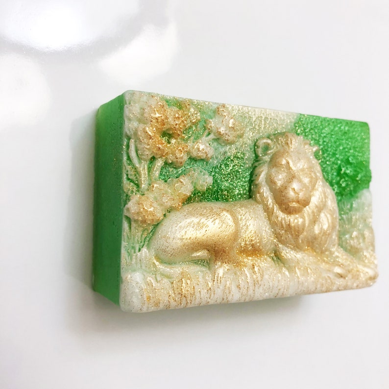 Lion Soap Safari Soap Simba Leo Vegan Soap Gift for Him - Etsy