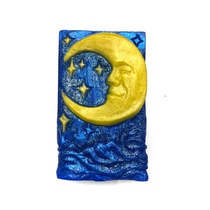 Moon Soap, Lunar Soap, Celestial Soap, Crescent Moon, Moon and Stars ...