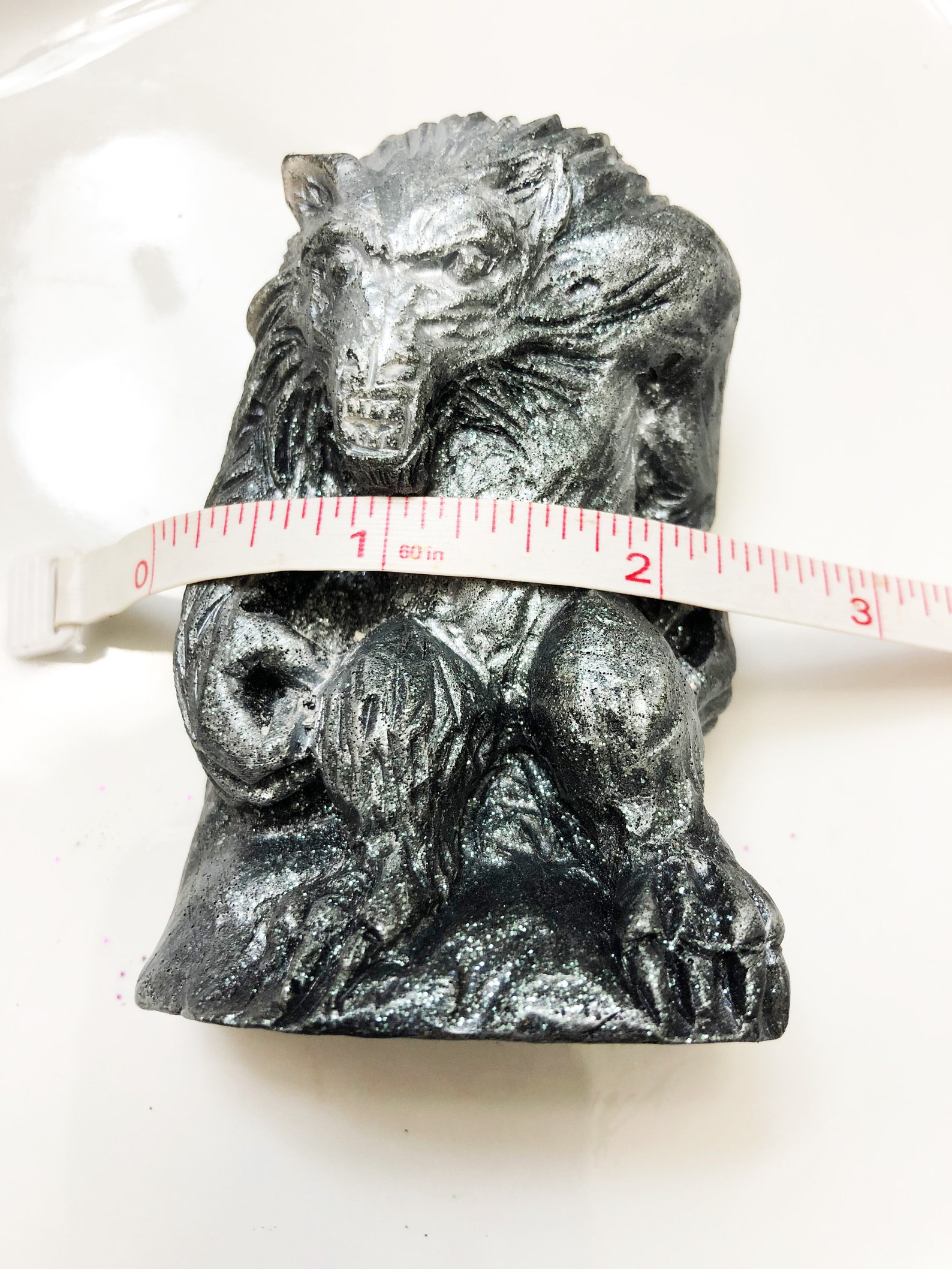 Werewolf Soap Fenrir Halloween Soap Rabid Wolf Glitter | Etsy