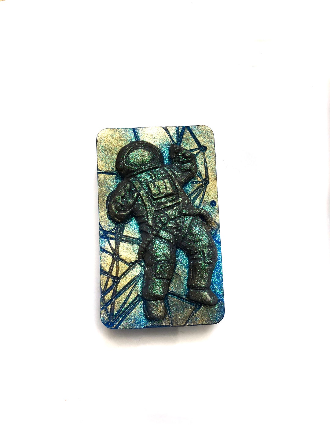 Galactic Glitter Astronaut Soap - Outer Space Soap Bar - Cosmic Gift ...