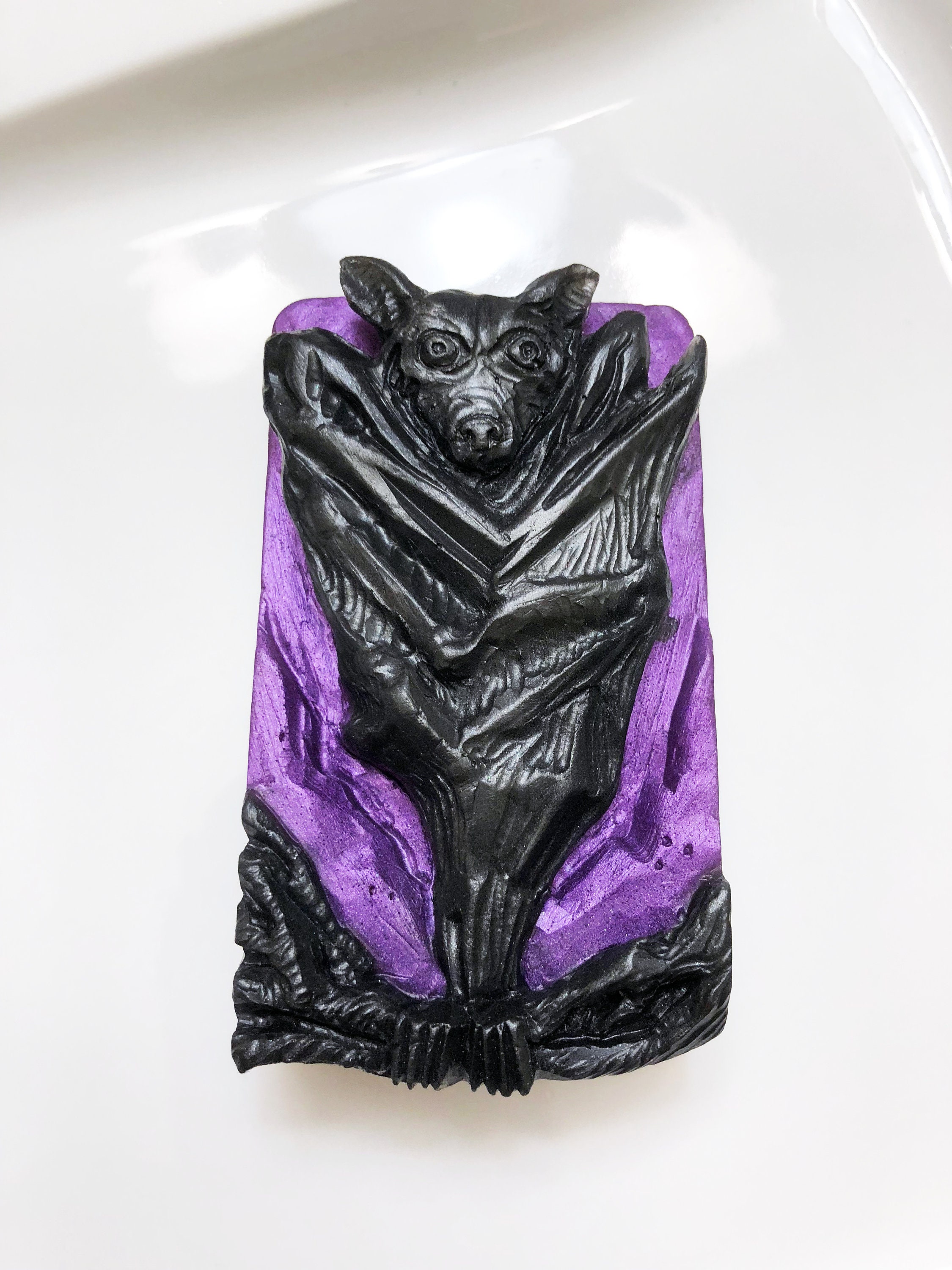 Bat Soap, Black Bat, Halloween Soap, Black Soap, Halloween Decor ...