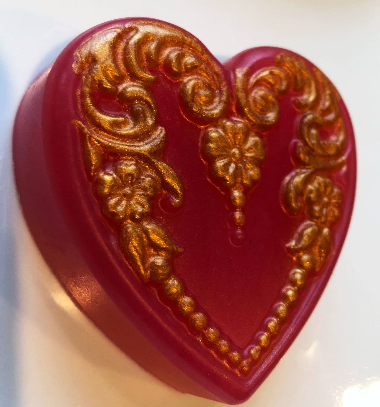 Heart Soap Handmade Soap Heart Valentine Heart Gift Soap - Etsy